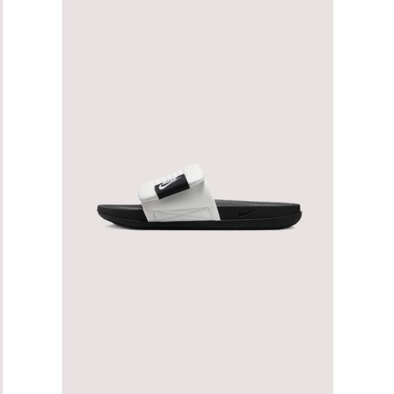 NIKE OFFCOURT WHITE-BLACK ADJUST SLIDE REVIVE FOAM - lara.pk