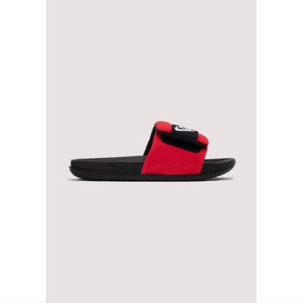 NIKE OFFCOURT RED & BLACK ADJUST SLIDE REVIVE FOAM - lara.pk
